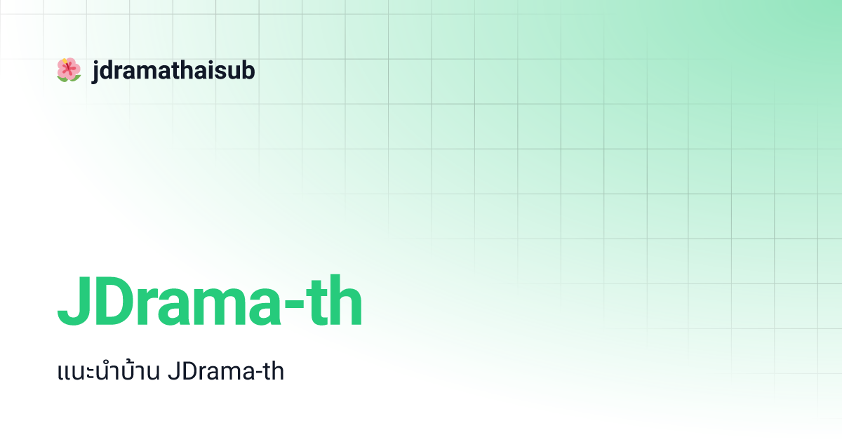 Jdrama Th Jdramathaisub